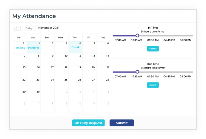 GoForHR - Attendance System